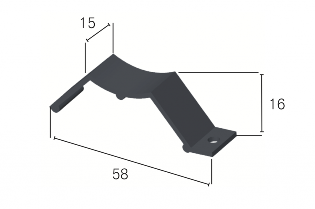 6-1200 Plastic Flyscreen Tension Clip - Rollerco | Window, Door ...